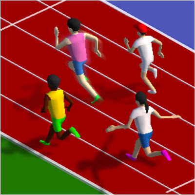 Sprinter 100 Meter - Play Online